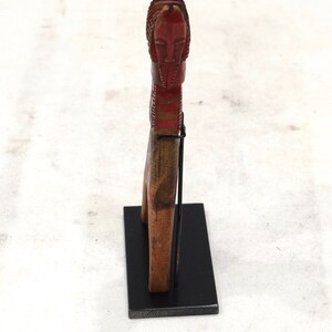 African Slingshot Baule Tribe Carved Wood Figure Ivory Coast - Etsy
