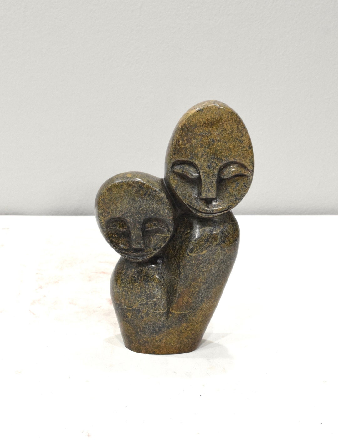 African Soapstone Carved Mother Child Sculpture Kenya - Etsy