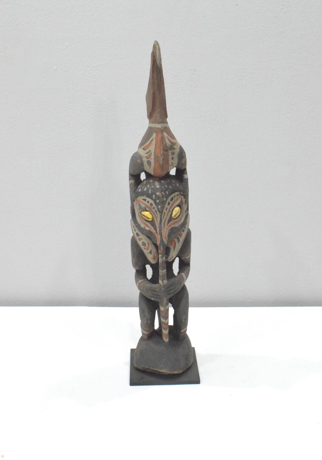 Papua New Guinea Wood Statue Kaminabit Village - Etsy