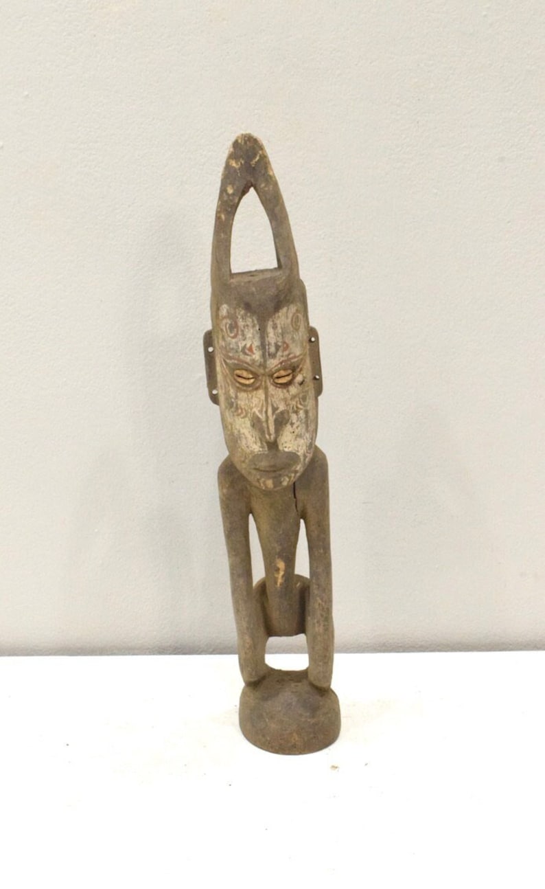 Papua New Guinea Wood Statue Kaminabit Village - Etsy