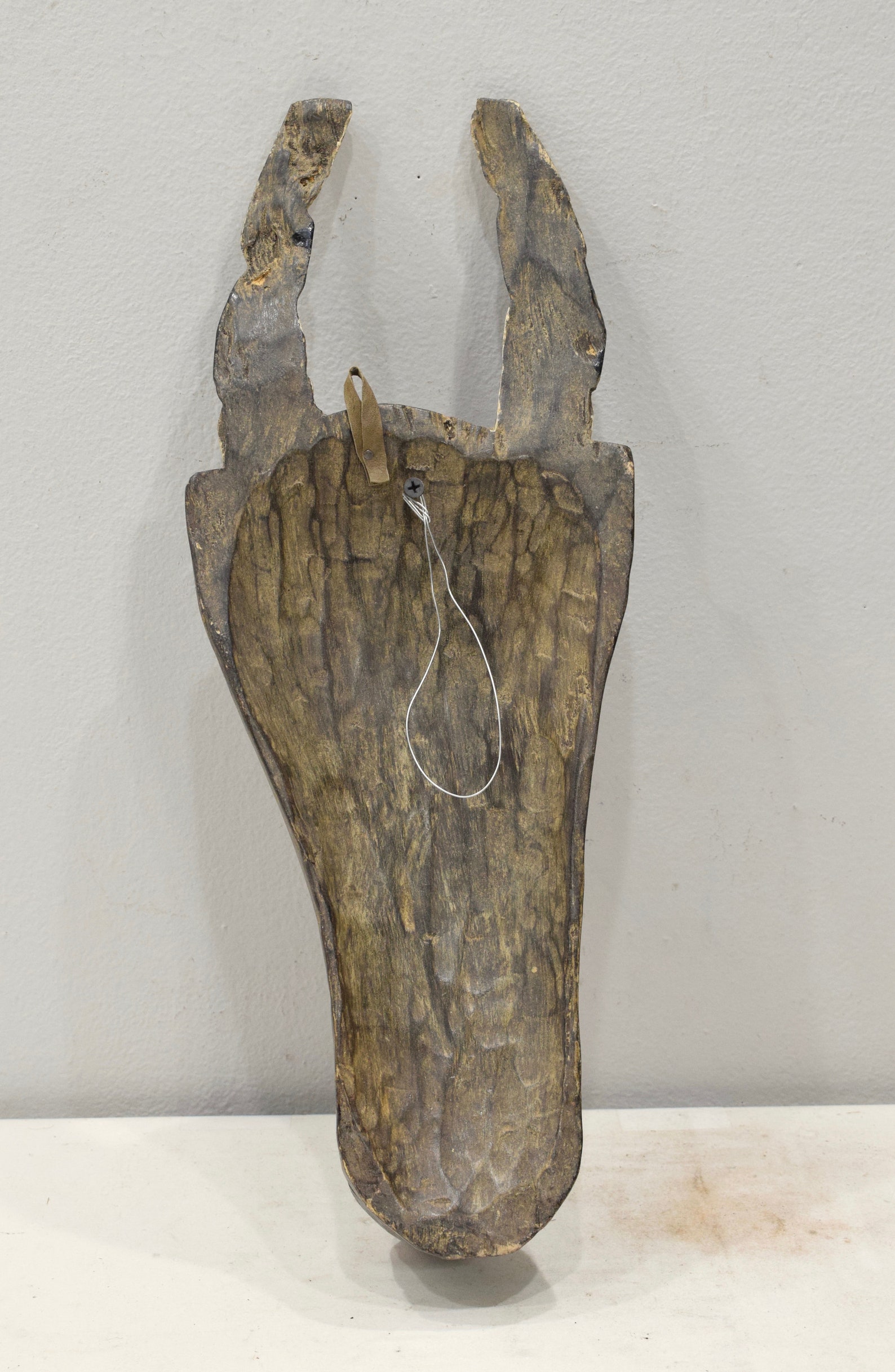 African Mask Ghana Cow Wood Mask Ghana - Etsy