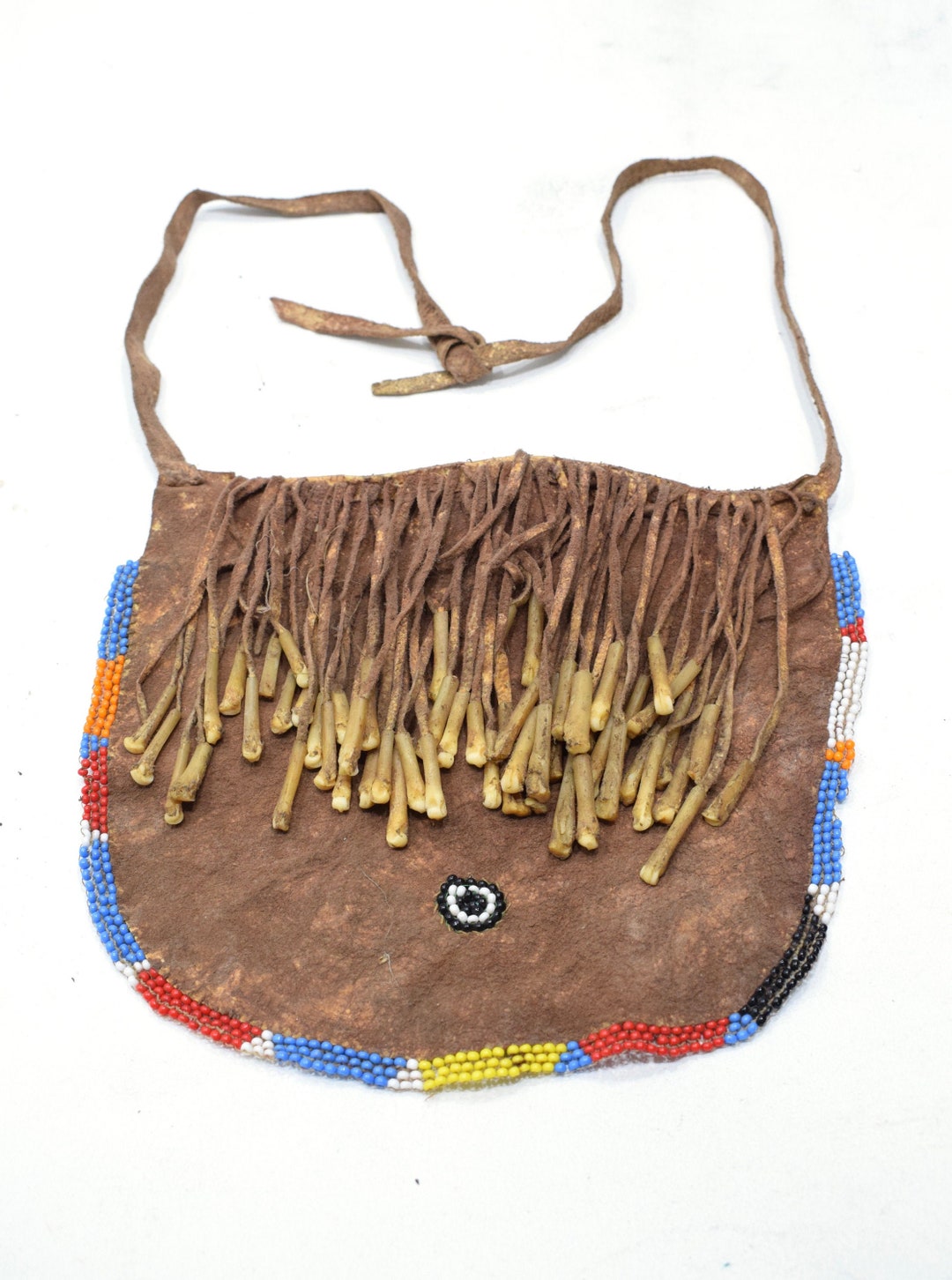 African Bushmen Apron Female Hide Beaded Apron - Etsy