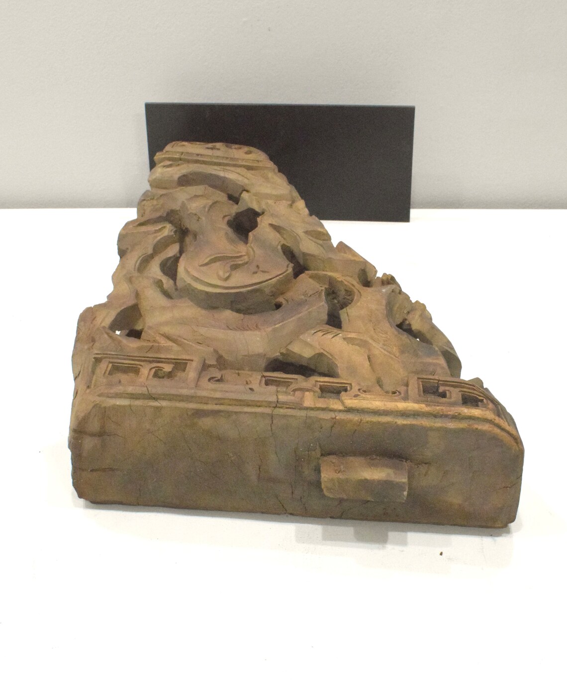 Chinese Wood Carving Column Post - Etsy