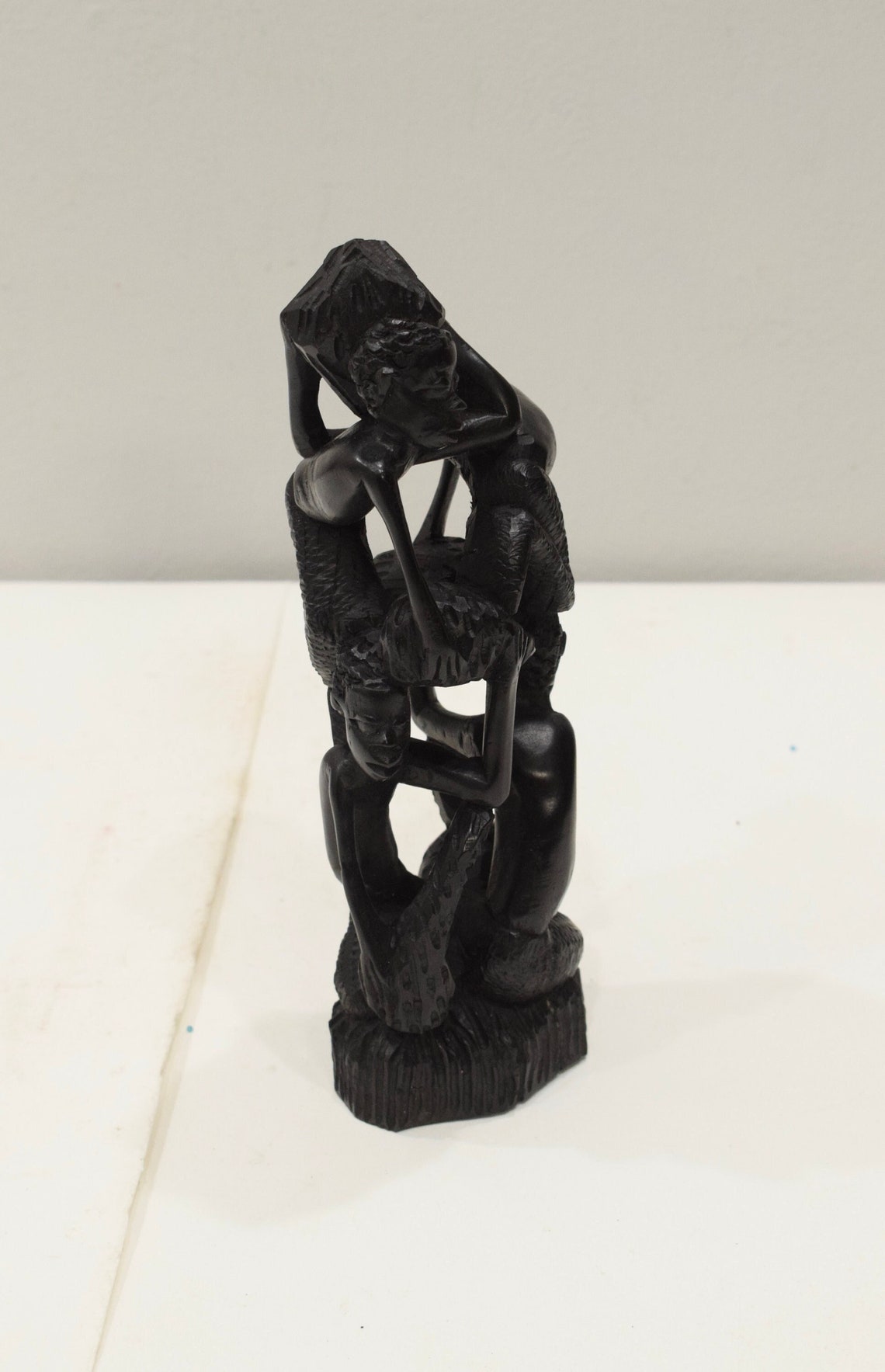 African Statue Abstract Ebony Tree of Life Makonde Tanzania - Etsy