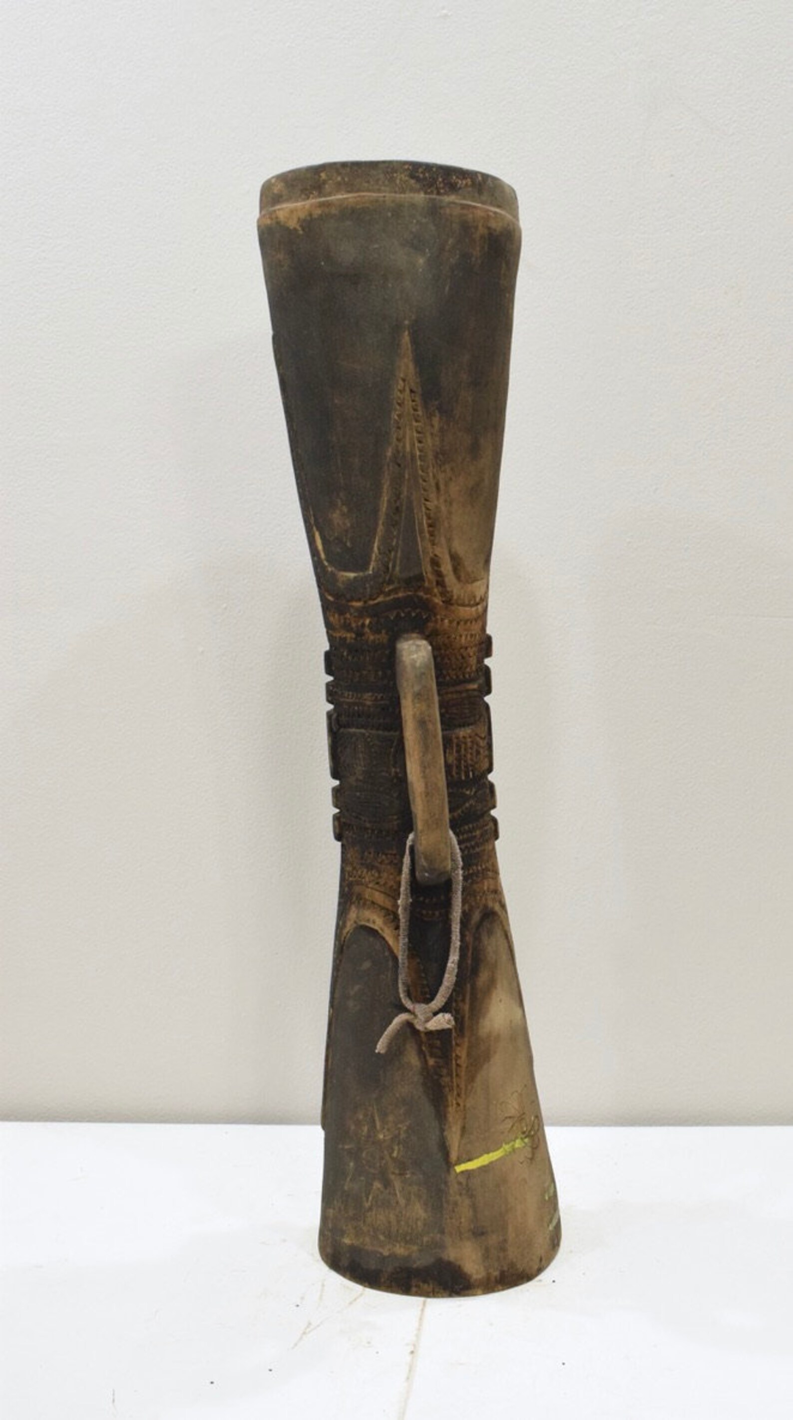 Papua New Guinea Siassi Wood Carved Drum - Etsy