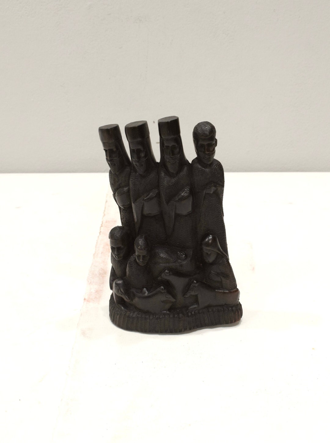 African Statue Nativity Relief Ebony Wood Christmas Tanzania - Etsy