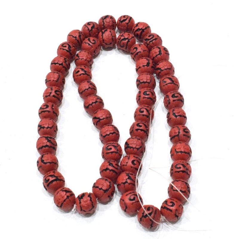 Cinnabar Black Necklace - Etsy