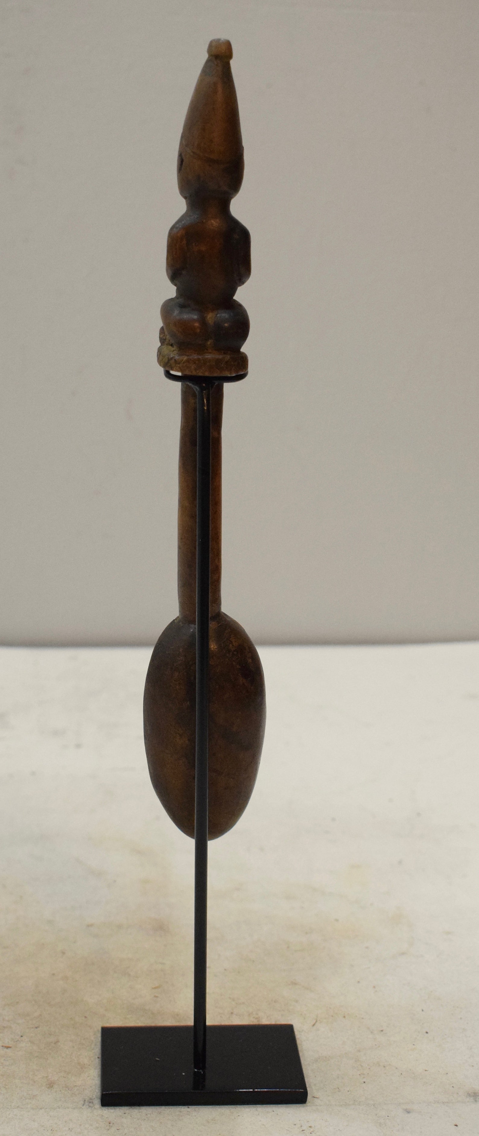 African Figure Carved Wood Spoon Bembe Tribe Congo - Etsy
