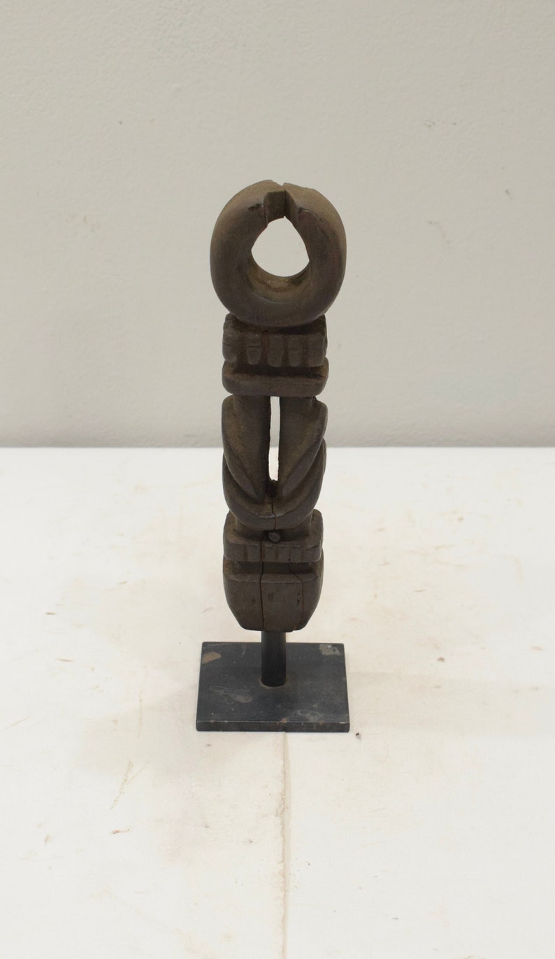Nepal Churn Butter Handle Carved Wood Folk Art Nepal - Etsy