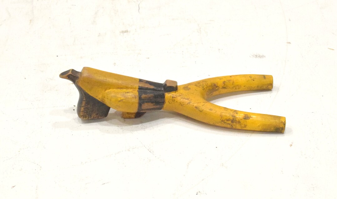 African Baule Slingshot Carved Wood Pistol Ivory Coast - Etsy