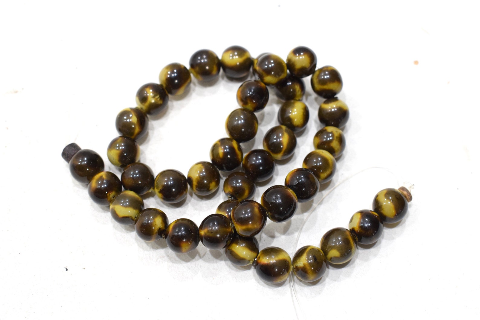 Beads Philippine Wood Painted Tortoise Vintage Beads 10mm - Etsy