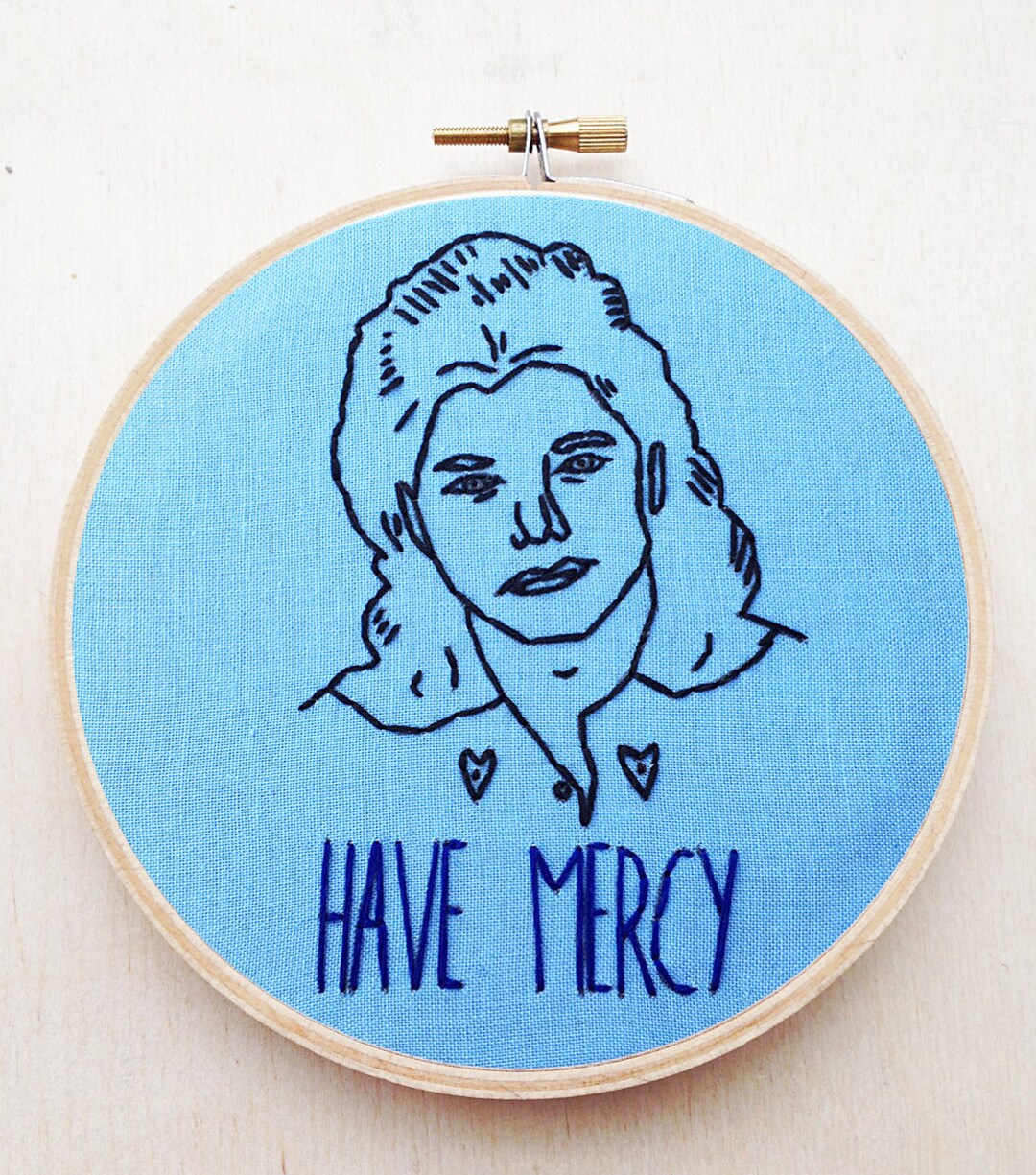 Uncle Jesse Portrait Have Mercy Embroidery 90s TV Quote Full House ...
