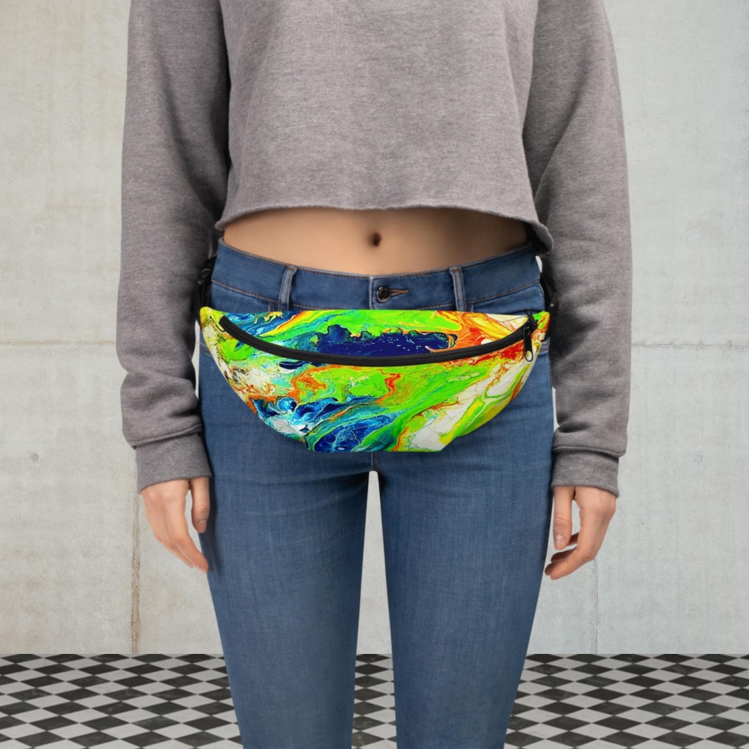 Abstract Art Fanny Pack - Etsy