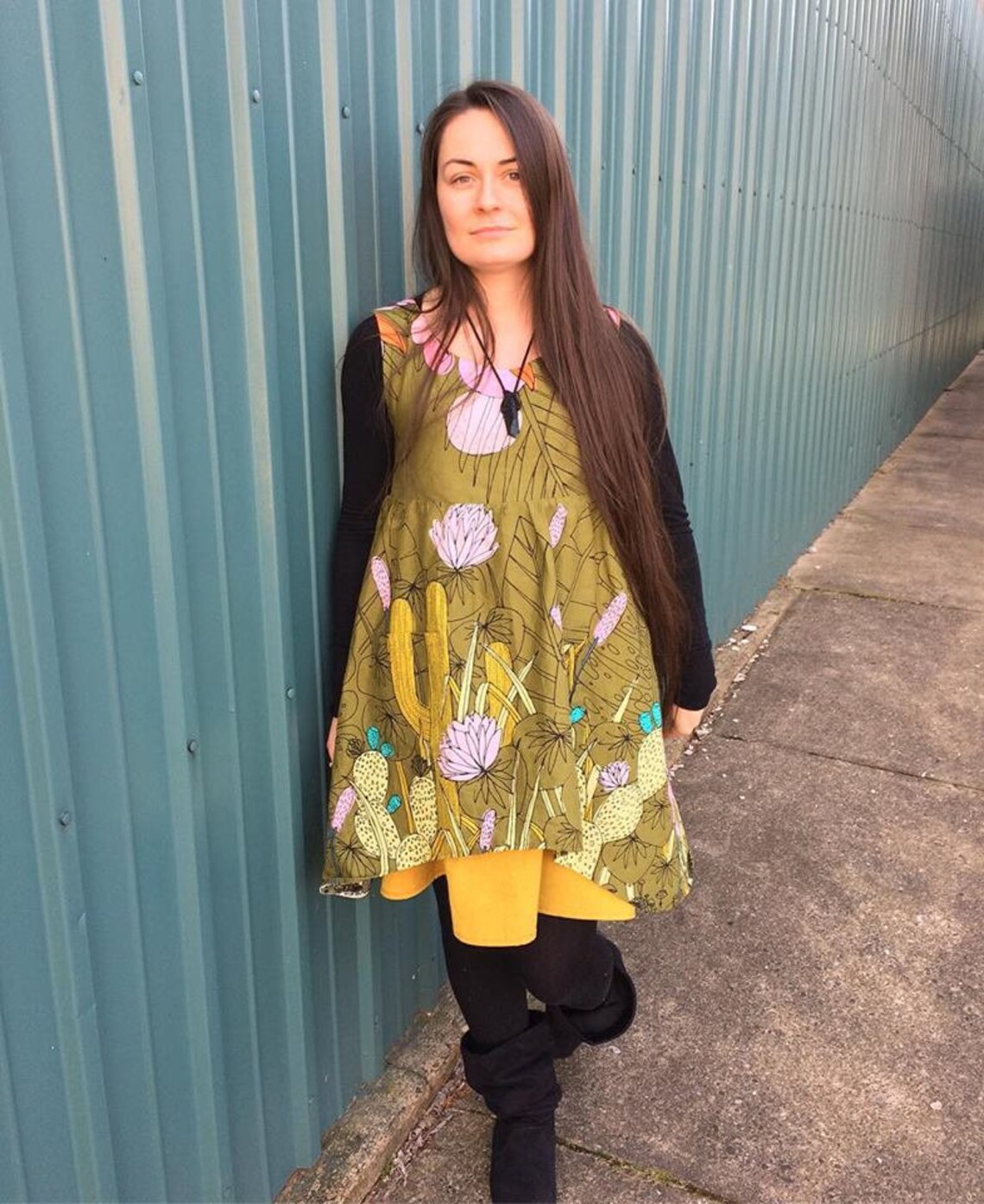 Yellow and Green Artisan Cotton Cross Woven Cotton Fabric - Etsy