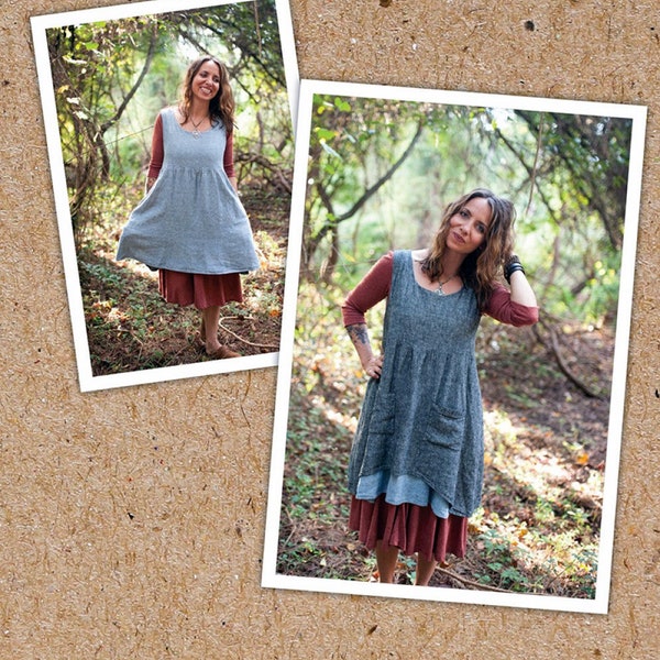 Reversible Dress Pattern - Etsy