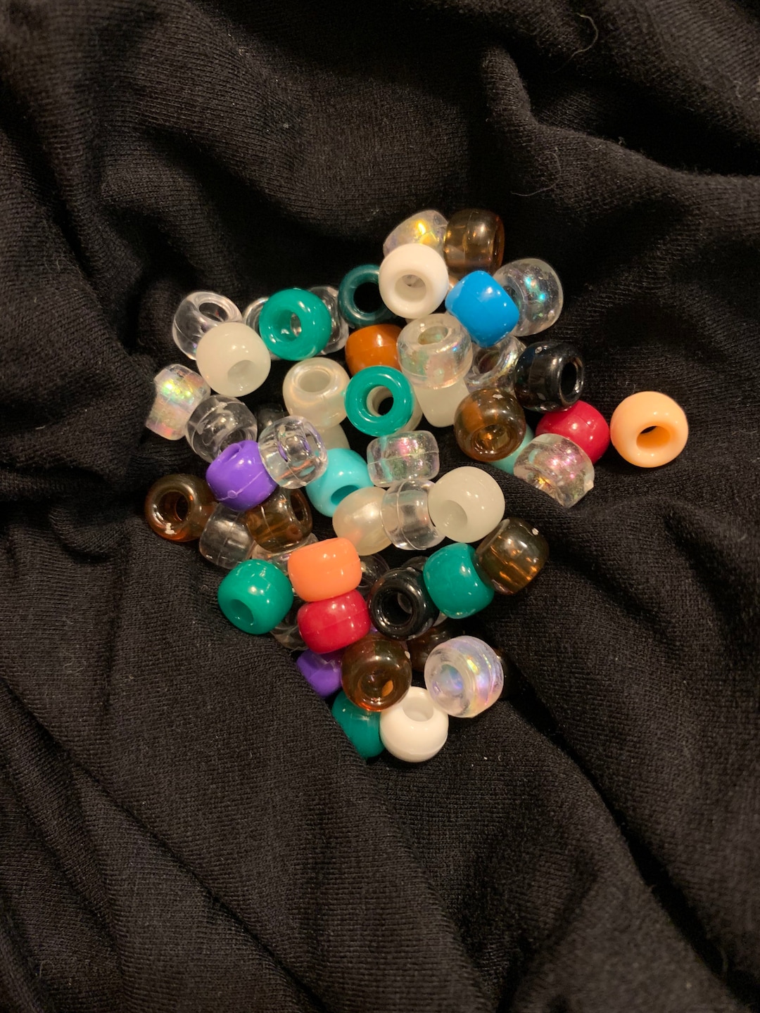 Mixed Multicolored Pony Beads - Etsy