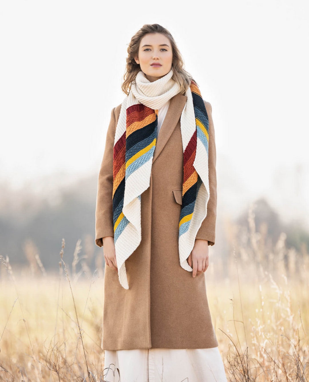 Gresham Wrap Paper Knitting Pattern Leaflet - Etsy