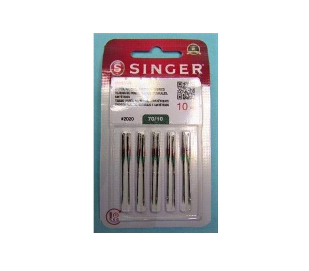 Agujas para máquina de coser Singer - Tamaño 10/70 - Paquete de 10 ...