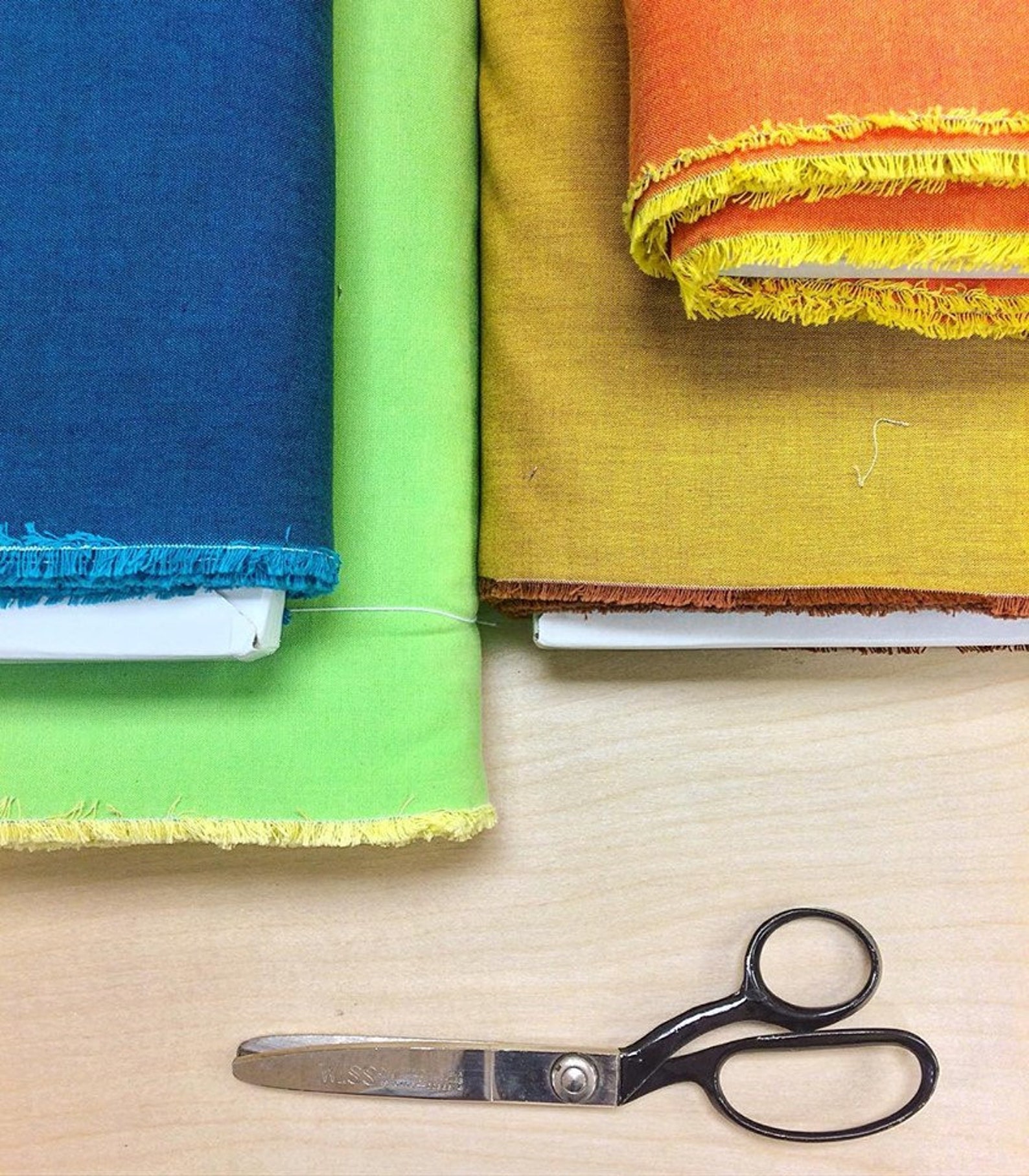 Yellow and Green Artisan Cotton Cross Woven Cotton Fabric | Etsy