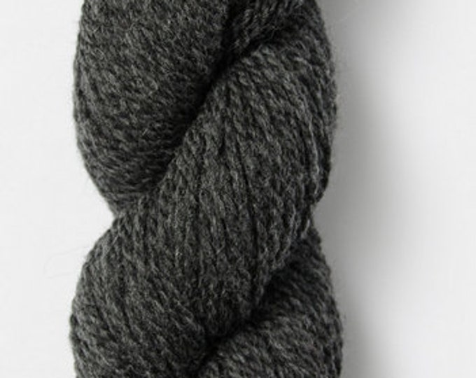 Woolstok in Cast Iron Blue Sky Fibers Fine Highland Wool Worsted Weight ...
