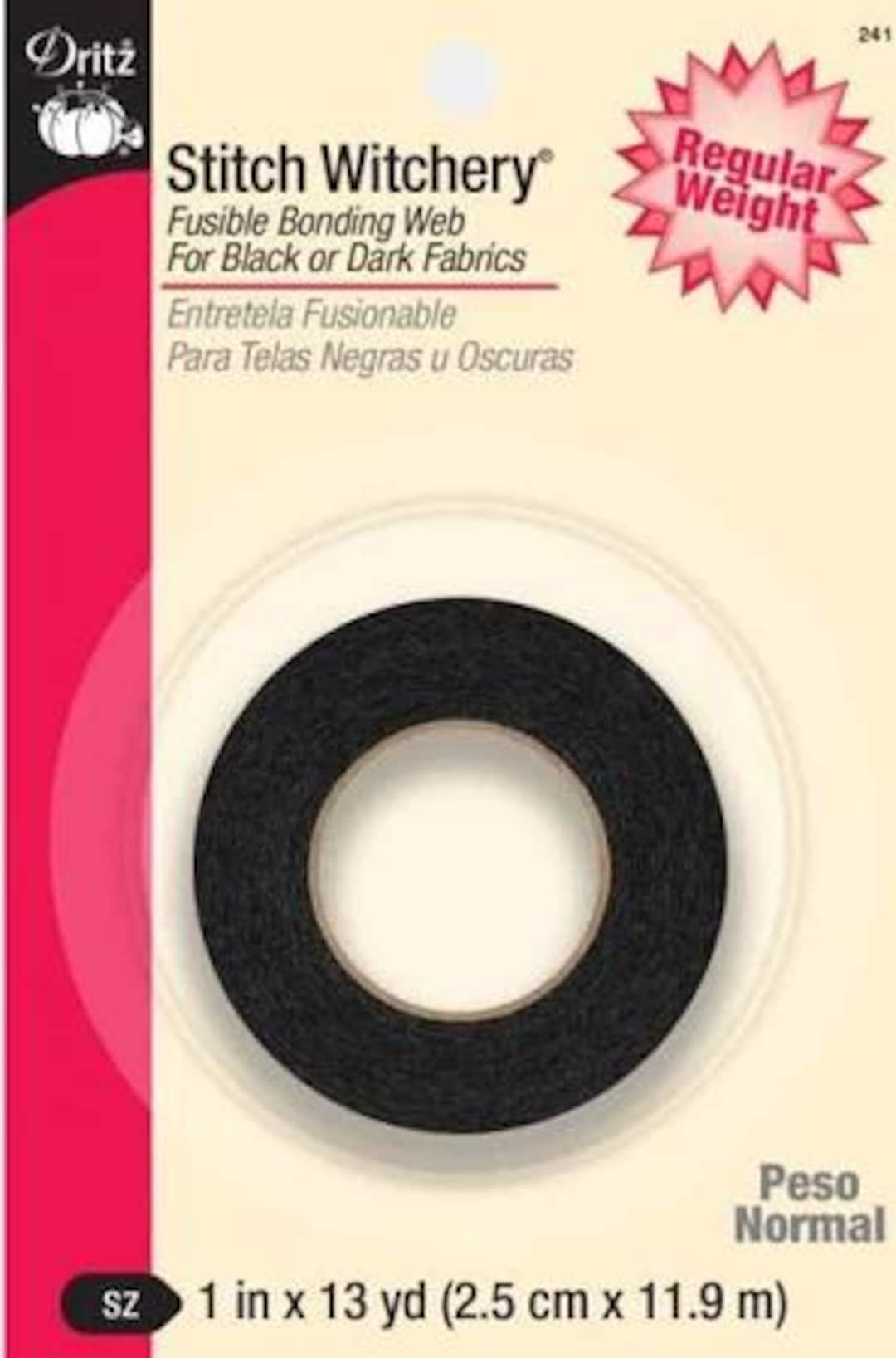 Stitch Witchery - Fusible Bonding Web for Black or Dark Fabrics - Dritz ...