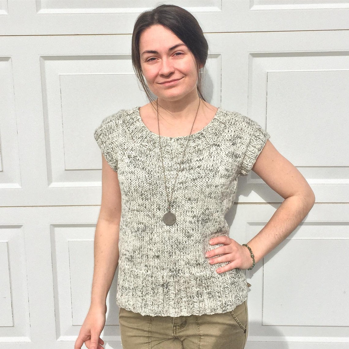 Seven Sisters Top Knitting Pattern by Blue Sky Fibers Made | Etsy