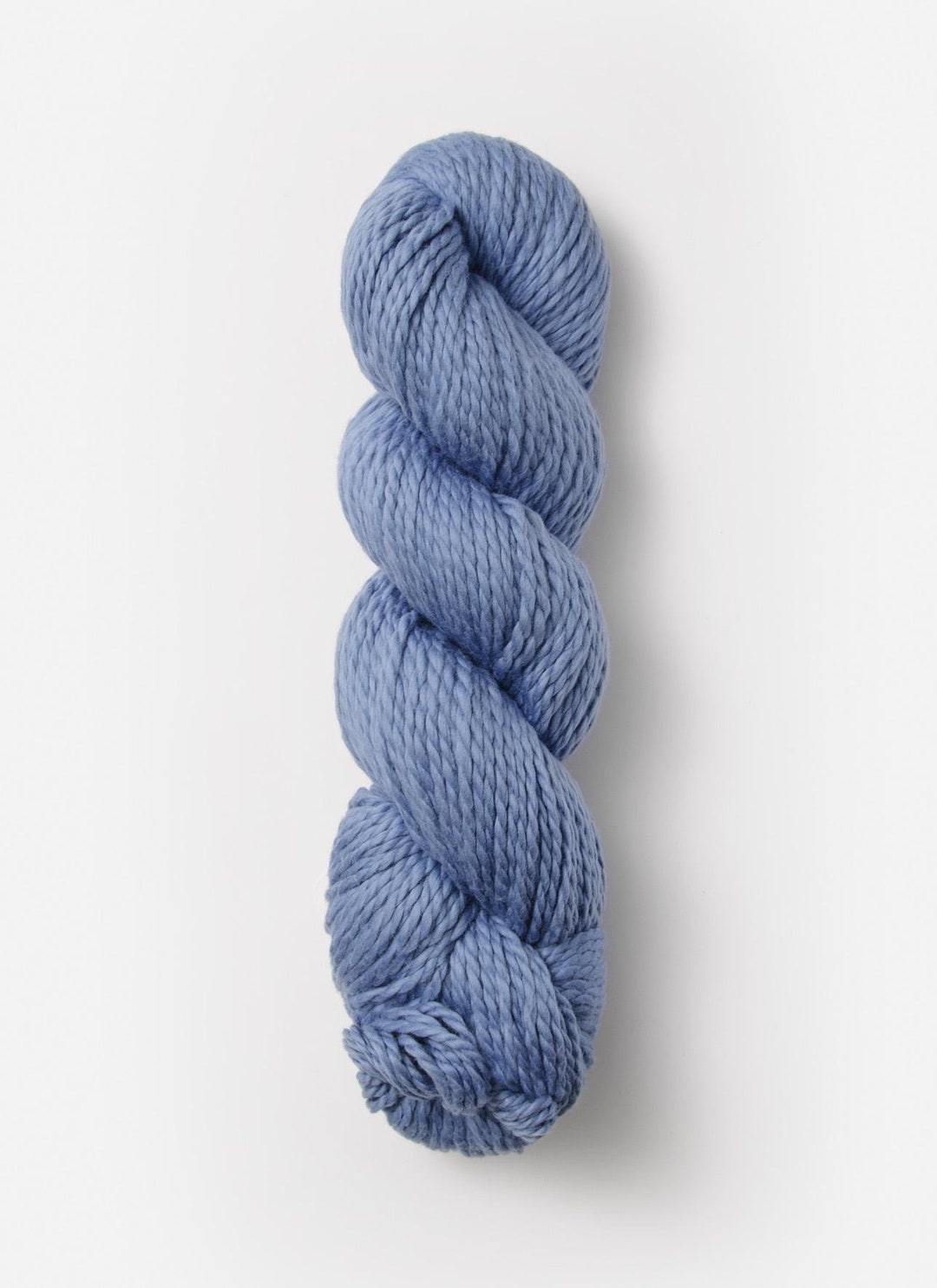 Organic Cotton in Periwinkle - Blue Sky Fibers - Cotton Worsted Weight ...