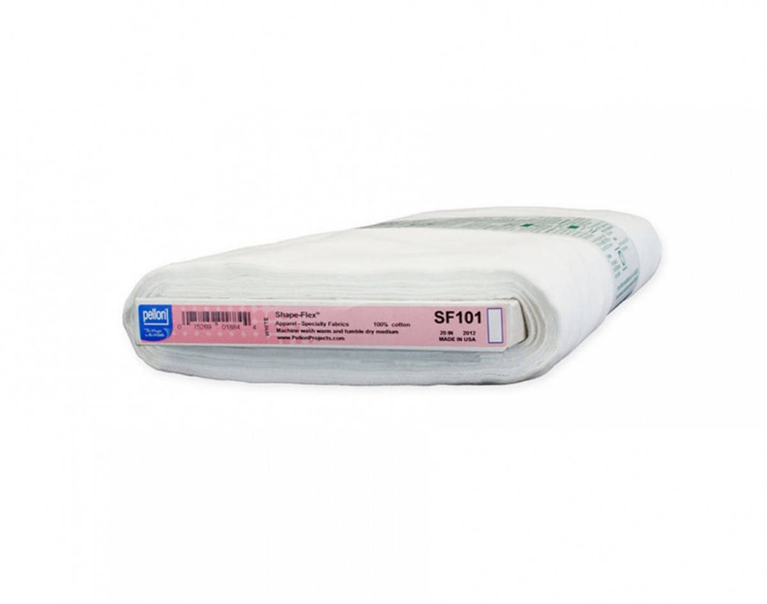 Shape Flex Fusible Interfacing by the Half Yard - 20 " Wide SF101 by Pellon - Lightweight Woven ...