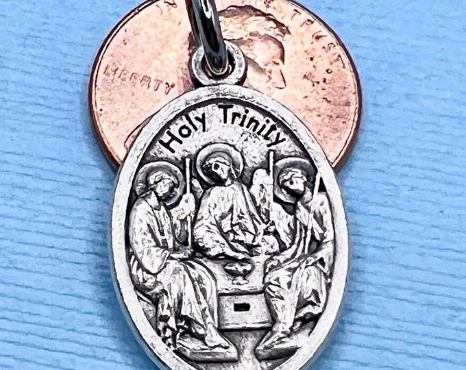 Holy Trinity Medal God the Father God the Son God the Holy Spirit - Etsy