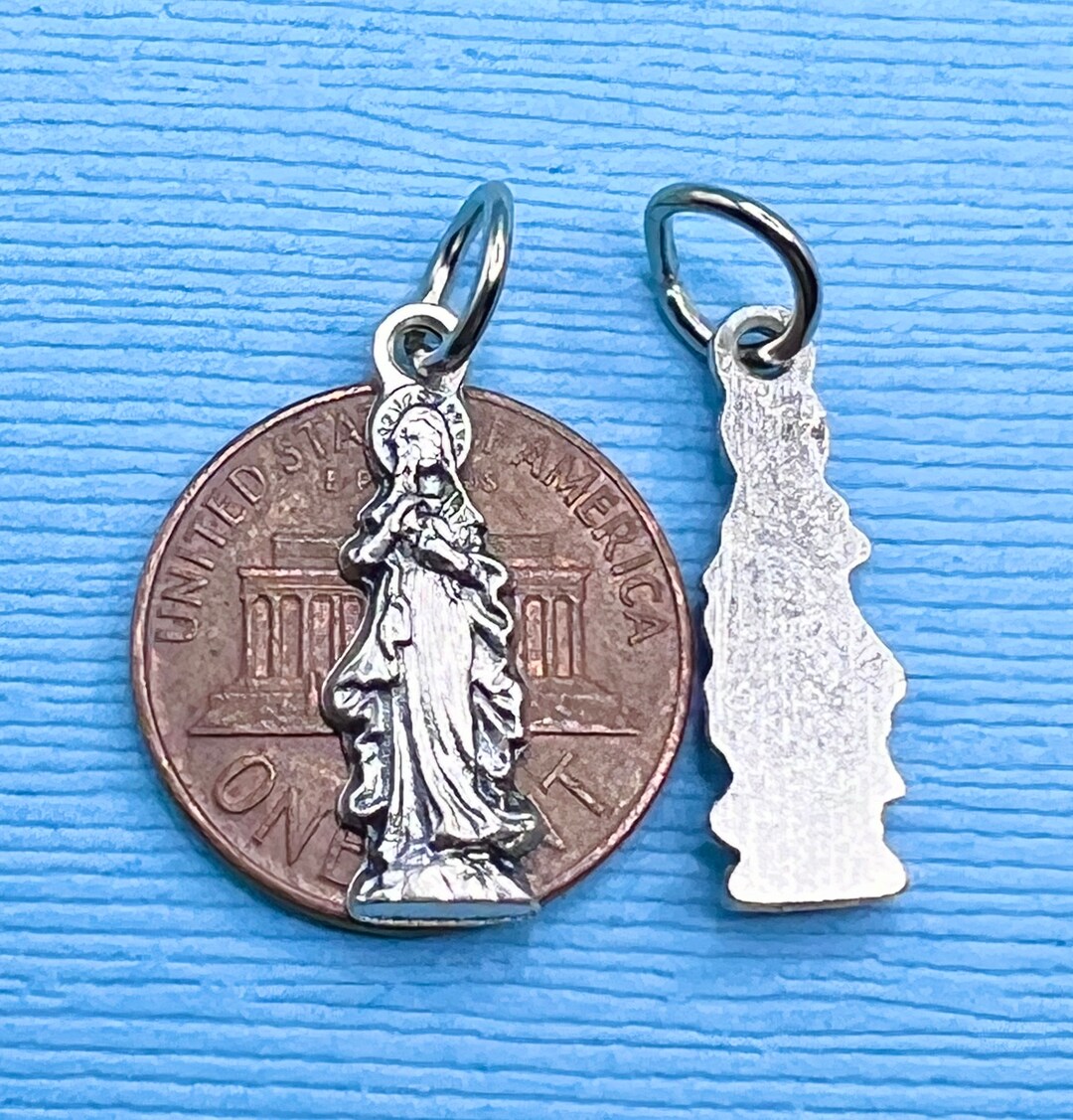 Small Immaculate Heart of Mary Medal,ihm Medal,catholic St Medal,holy ...