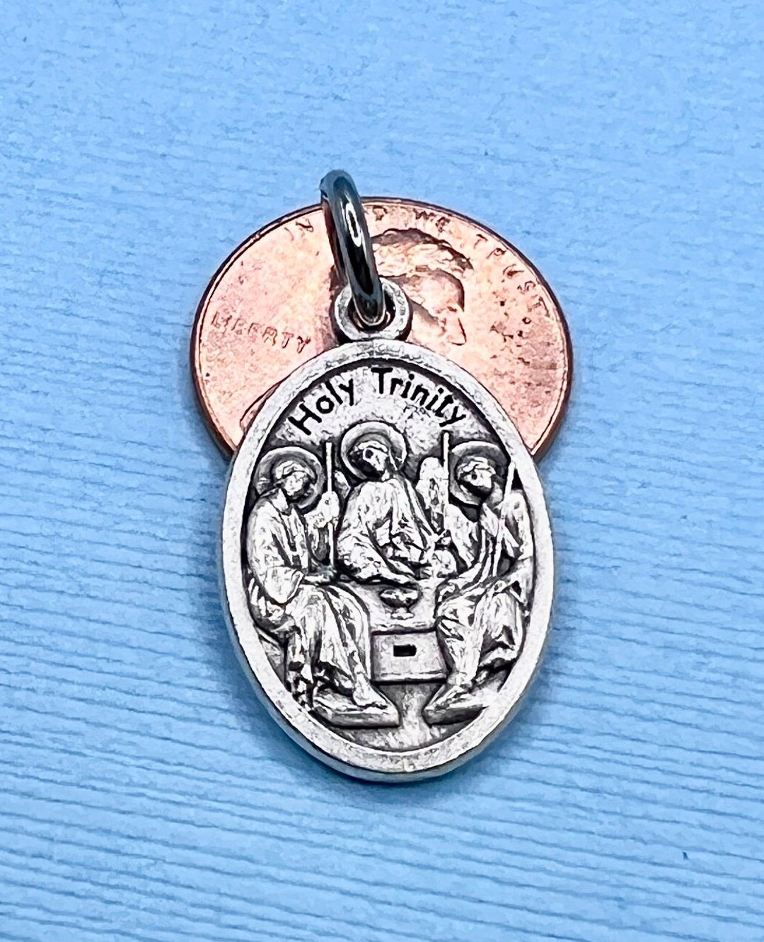 Holy Trinity Medal God the Father God the Son God the Holy Spirit - Etsy