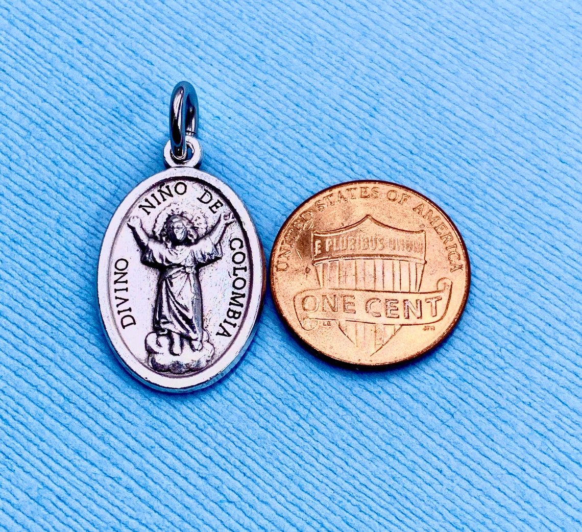 Divino Nino Medal Patron Saint of Fertility Good Luck Healing Blessings ...