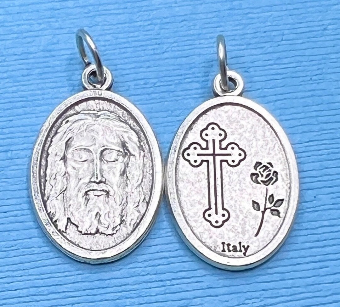 Face of Jesus Medal Face of Christ Medal Catholic Medal Holy Medal ...