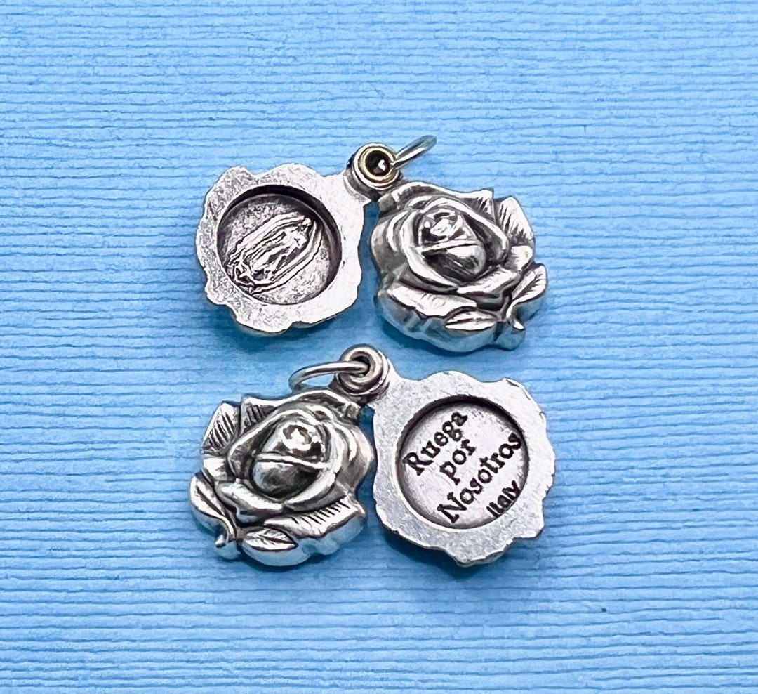 Guadalupe Rose Medal Guadalupe Medal Slides Open Ruega Por Nosotros ...