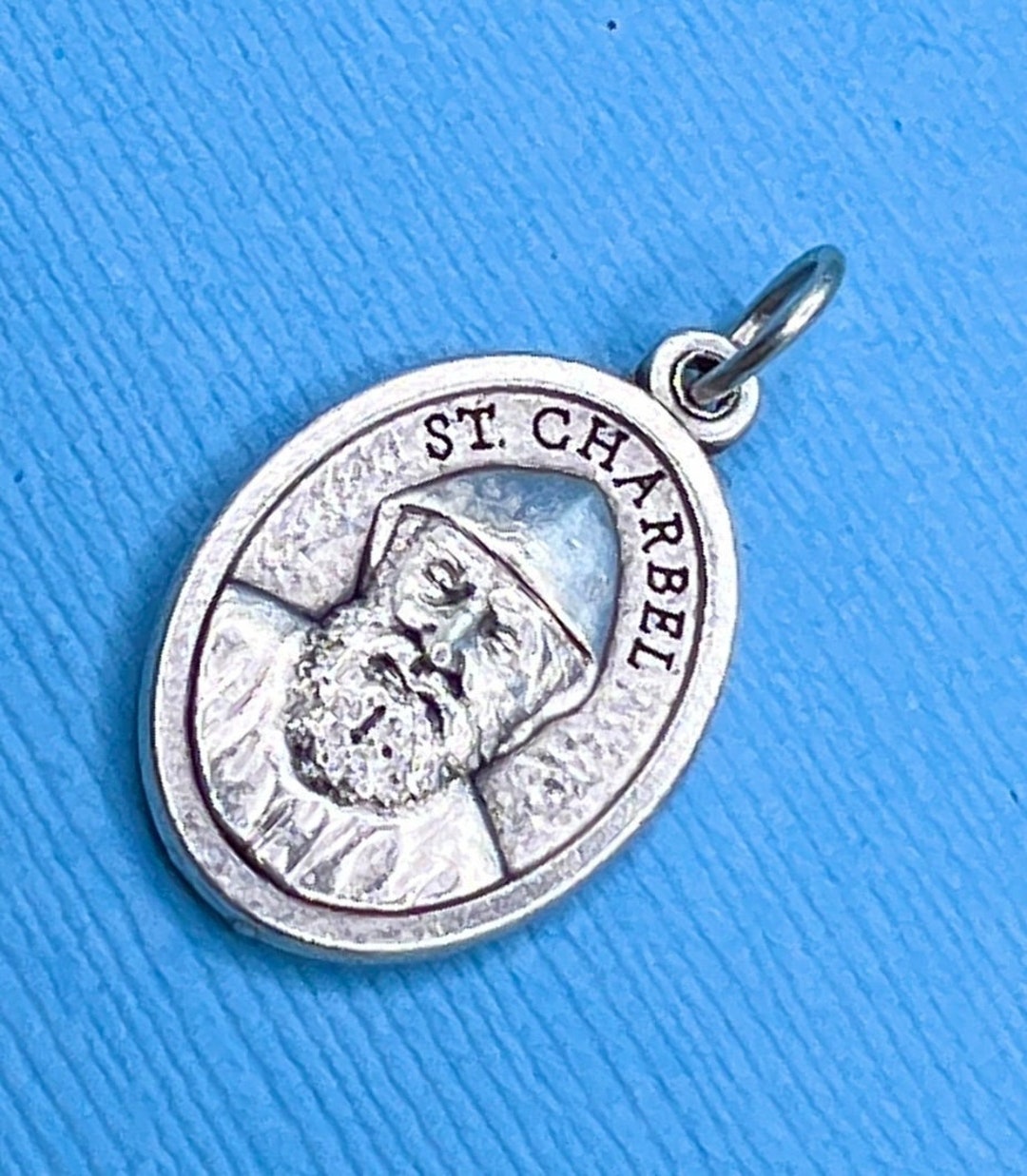 Saint Charbel Medal Patron Saint of Miracles and Those That Suffer in ...