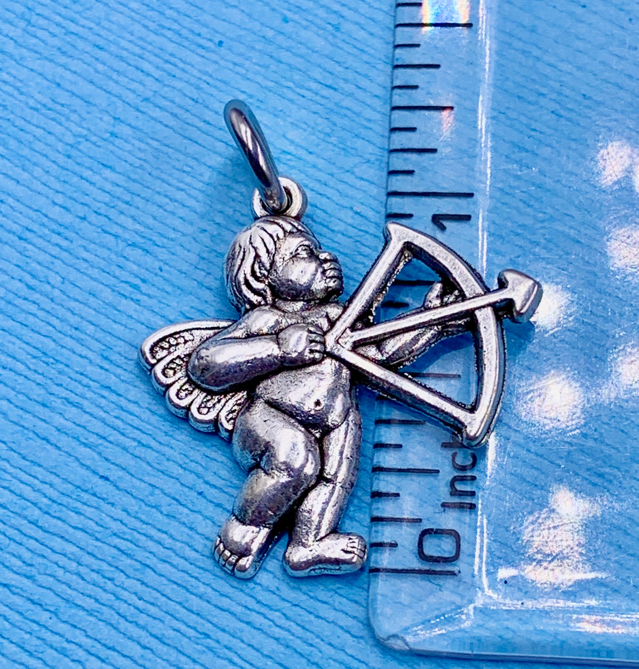 Cupid Charm Cupid With Arrow Charm Love Charm Couples Charm Valentine's ...