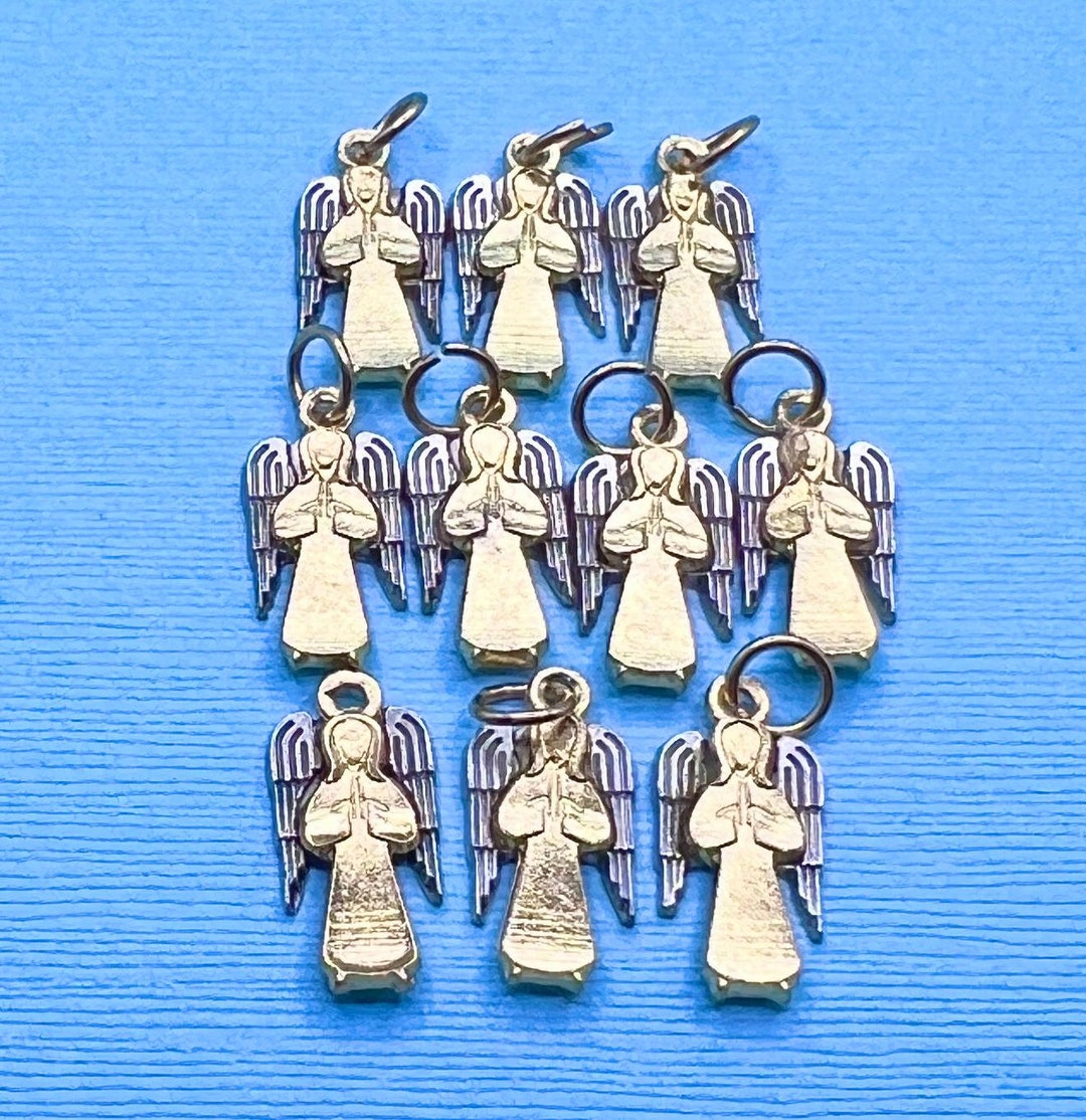 Lot 10 Guardian Angel Medals This Lot of Medals Are Not Perfect - Etsy