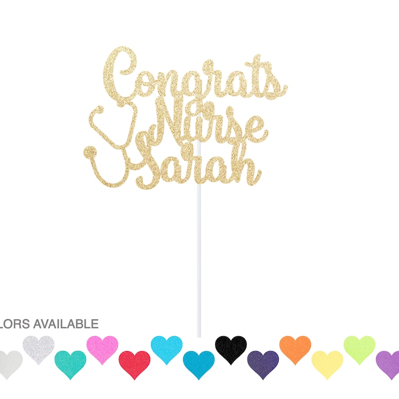 Nurse Cake Topper - Etsy