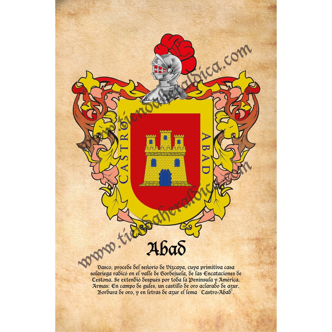 Digital File With Heraldic Family Crest - Etsy