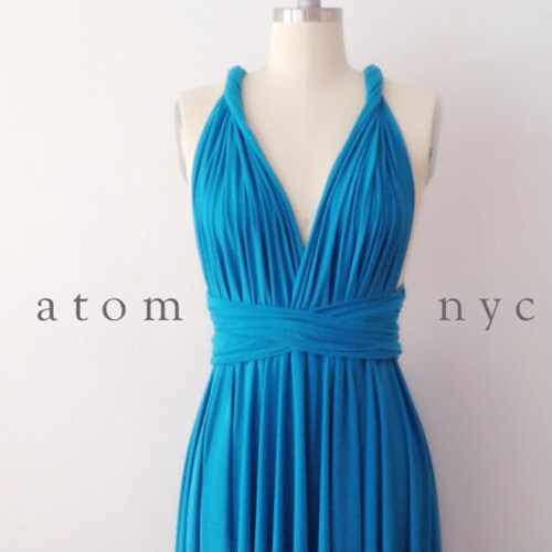 Forest Green SHORT Infinity Dress Convertible Formal Multiway - Etsy