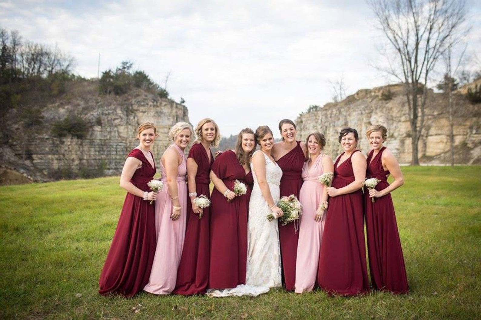 Floor Length LONG Ball Gown Maxi Infinity Dress Convertible - Etsy