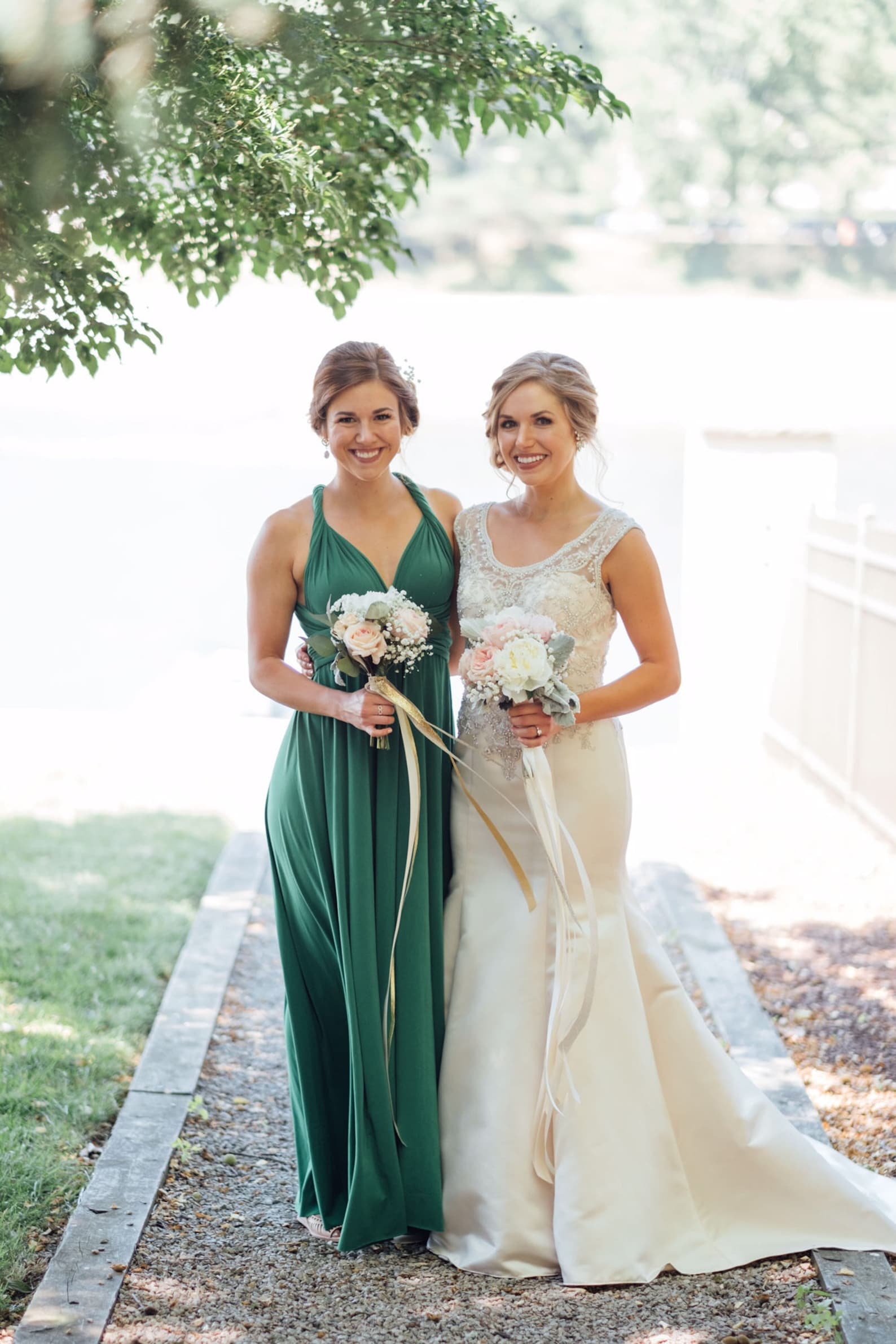 Emerald Green Long Floor Length Ball Gown Maxi Infinity Dress Etsy Uk