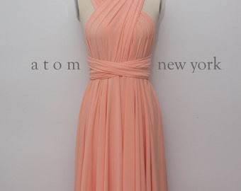 Forest Green SHORT Infinity Dress Convertible Formal Multiway Wrap ...