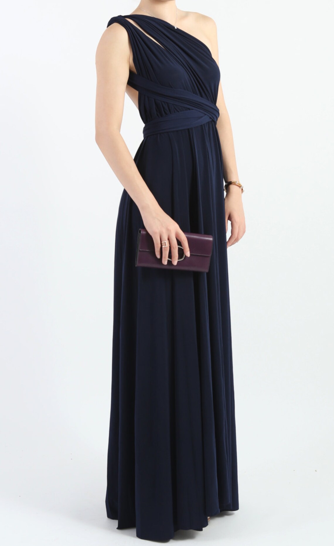 Floor Length Long Ball Gown Maxi Infinity Dress Convertible Etsy