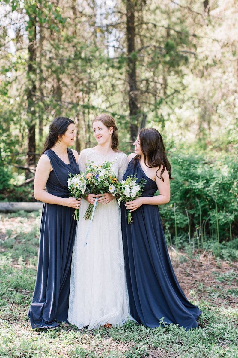 Floor Length LONG Ball Gown Maxi Infinity Dress Convertible - Etsy