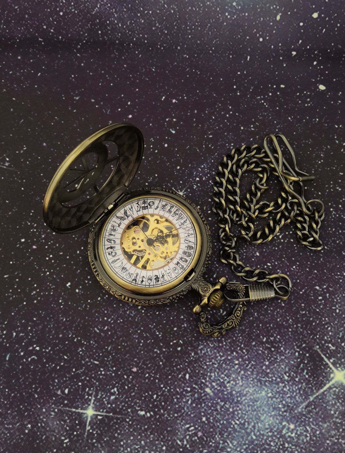 His Dark Materials Alethiometer. Mechanical Pocket Watch / Necklace ...
