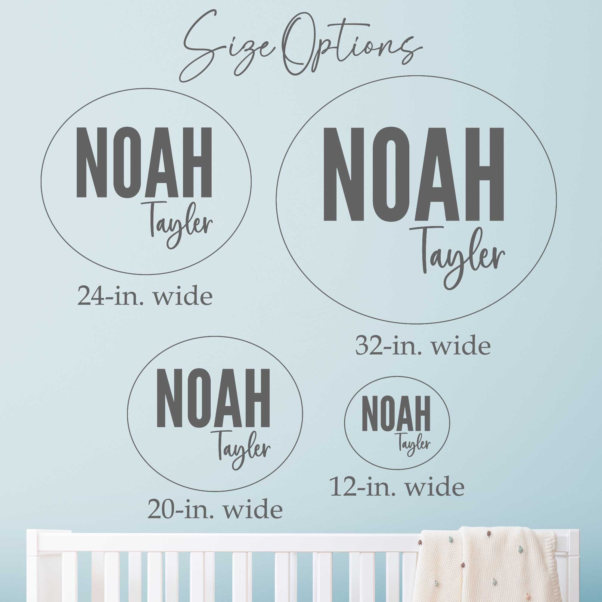 Personalized Name Sign - Custom Nursery Decor - Girl Name Design ...