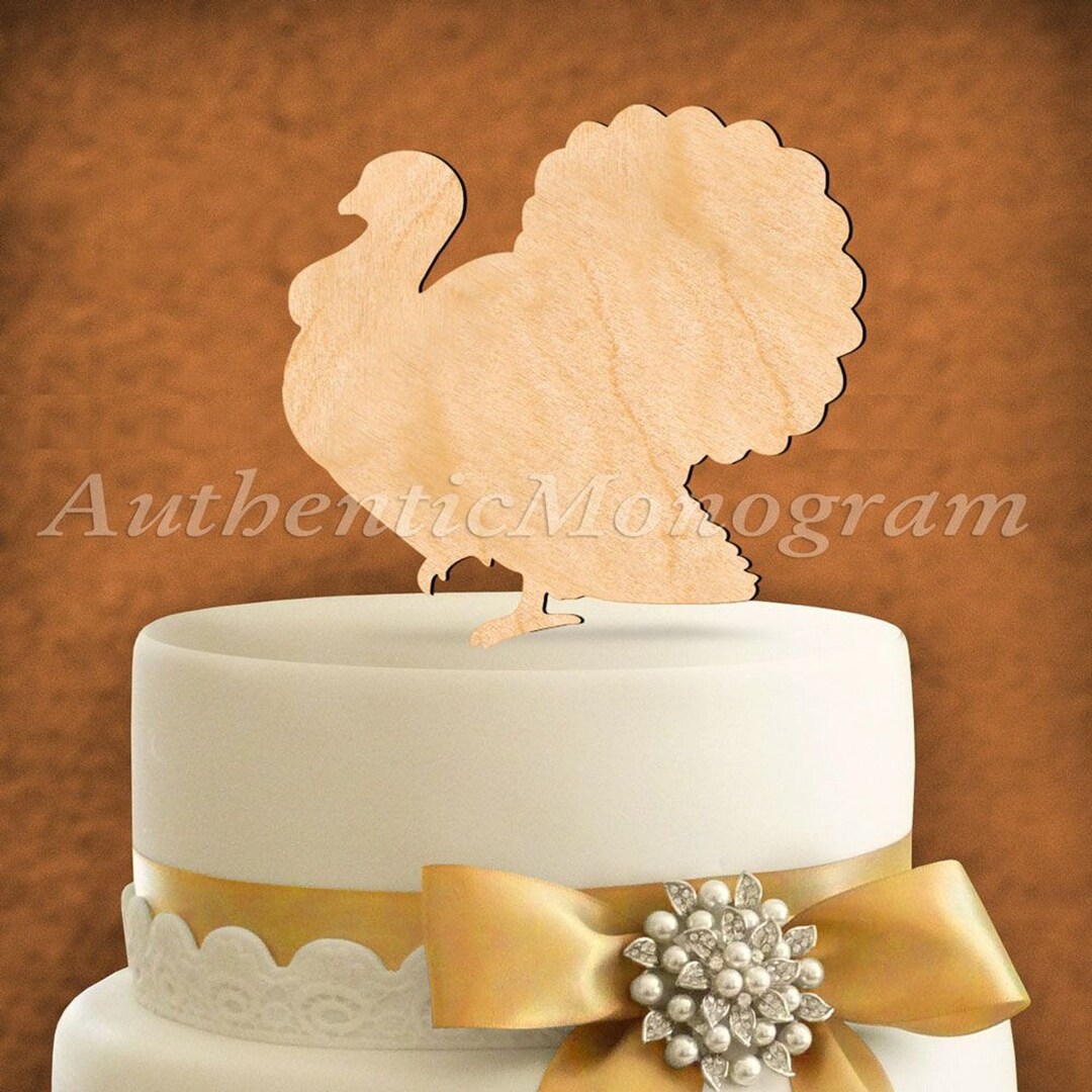 Thanksgiving Decor Thanksgiving Turkey Cake Topper Thanksgiving Pie ...
