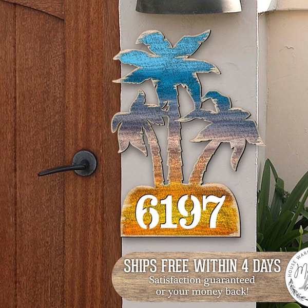 Beach House Numbers - Etsy