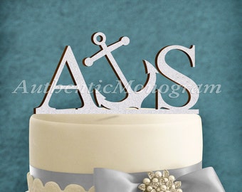 Anchor Cake Topper | Etsy